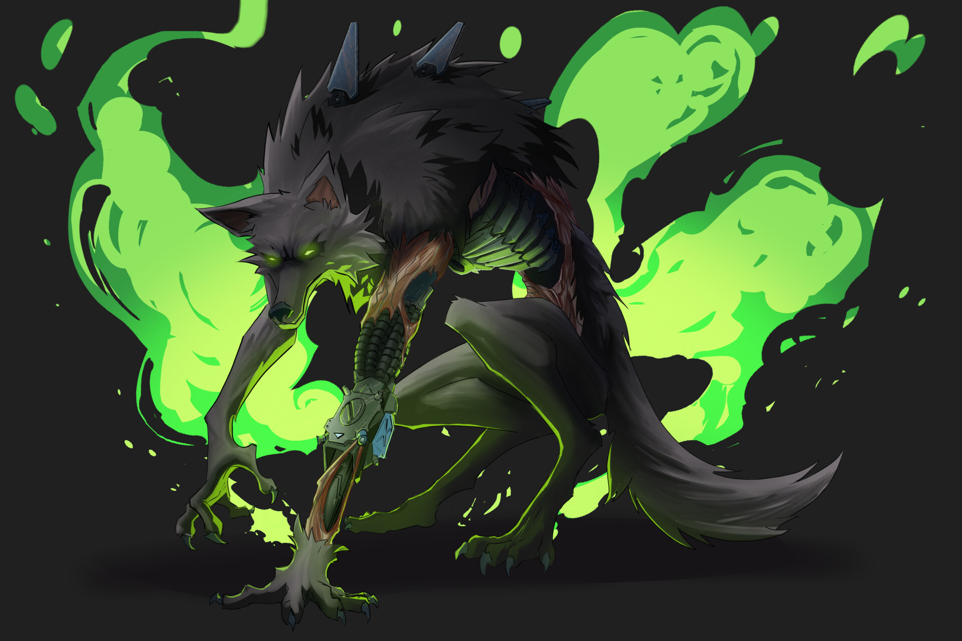 ArtStation - Infected Wolfgang - Transformers