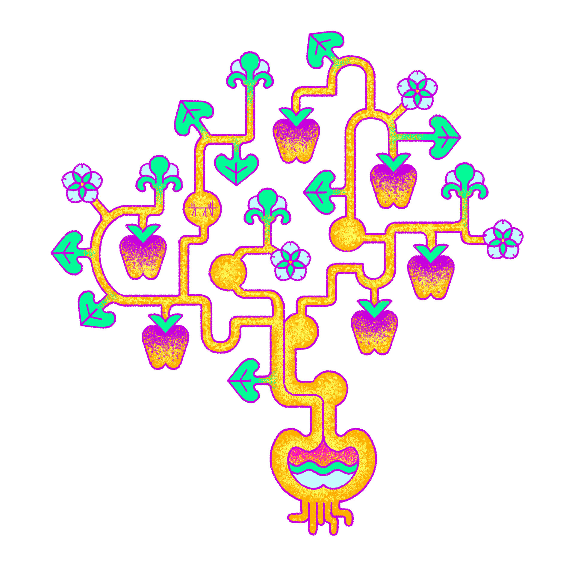 ArtStation - Apple tree