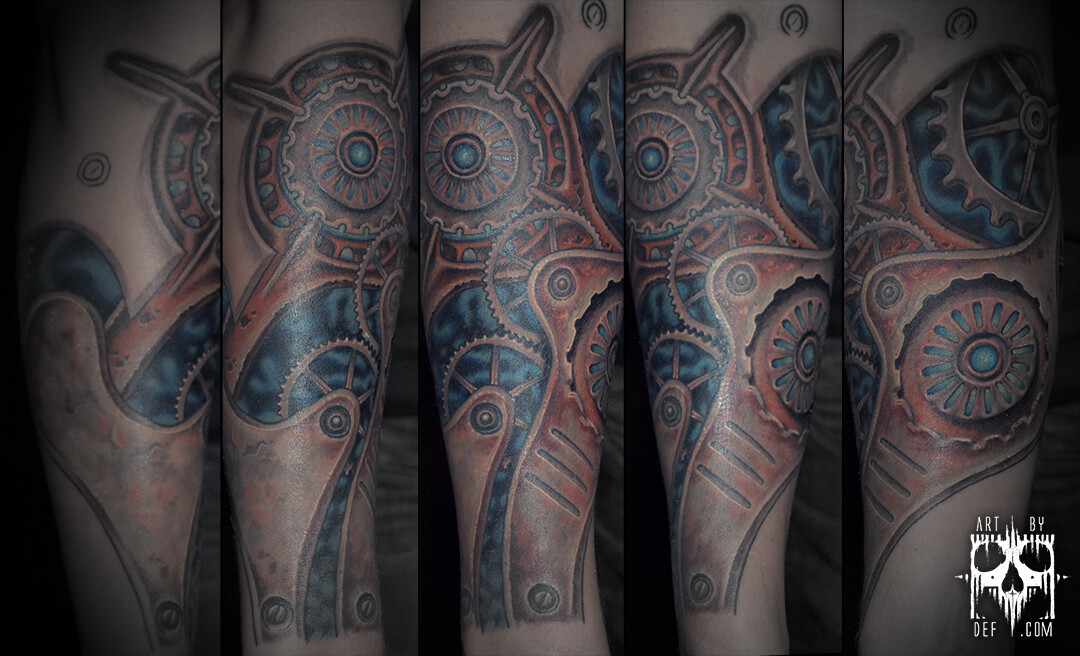 Steampunk Tattoo Sleeve
