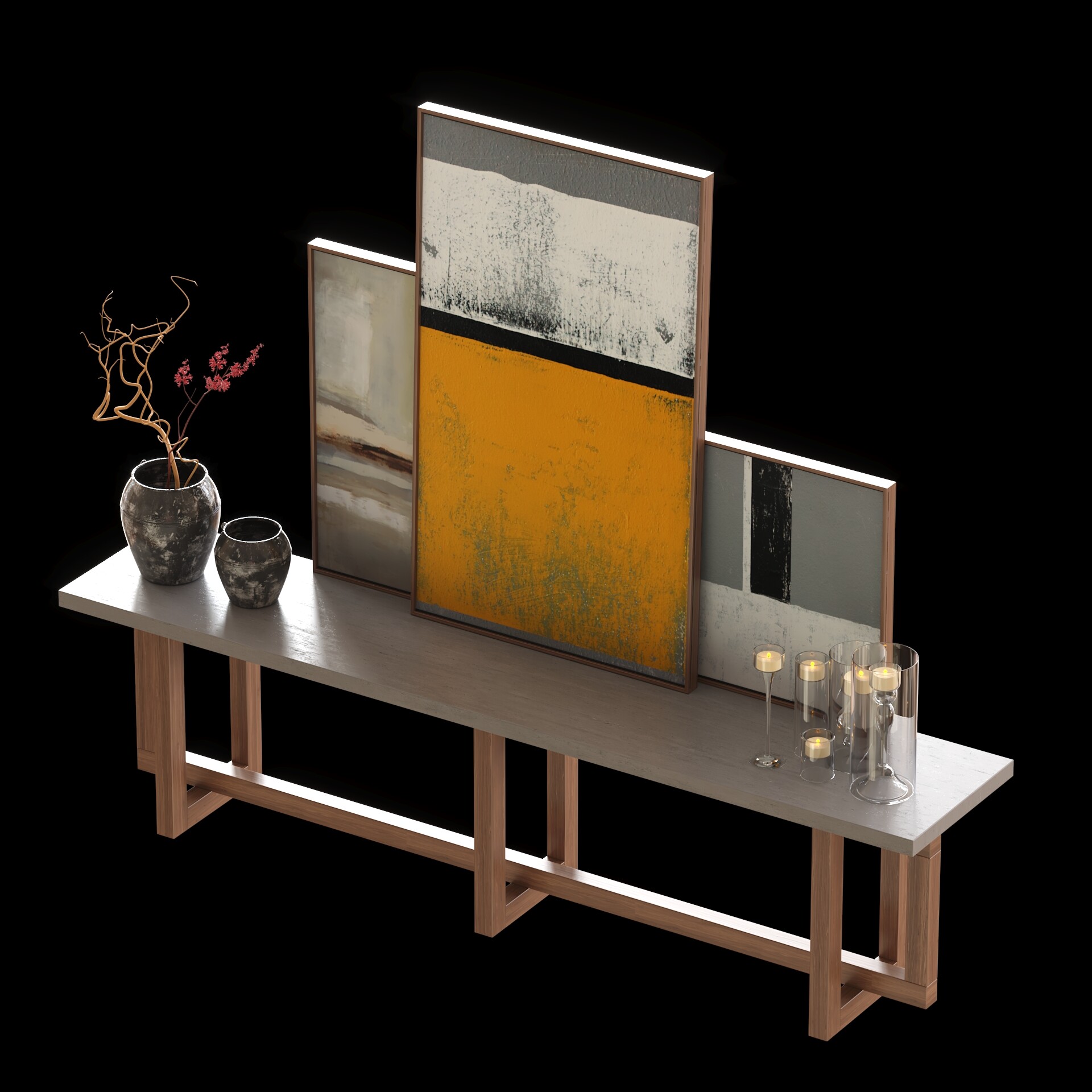 ArtStation - Set Decorative | 01