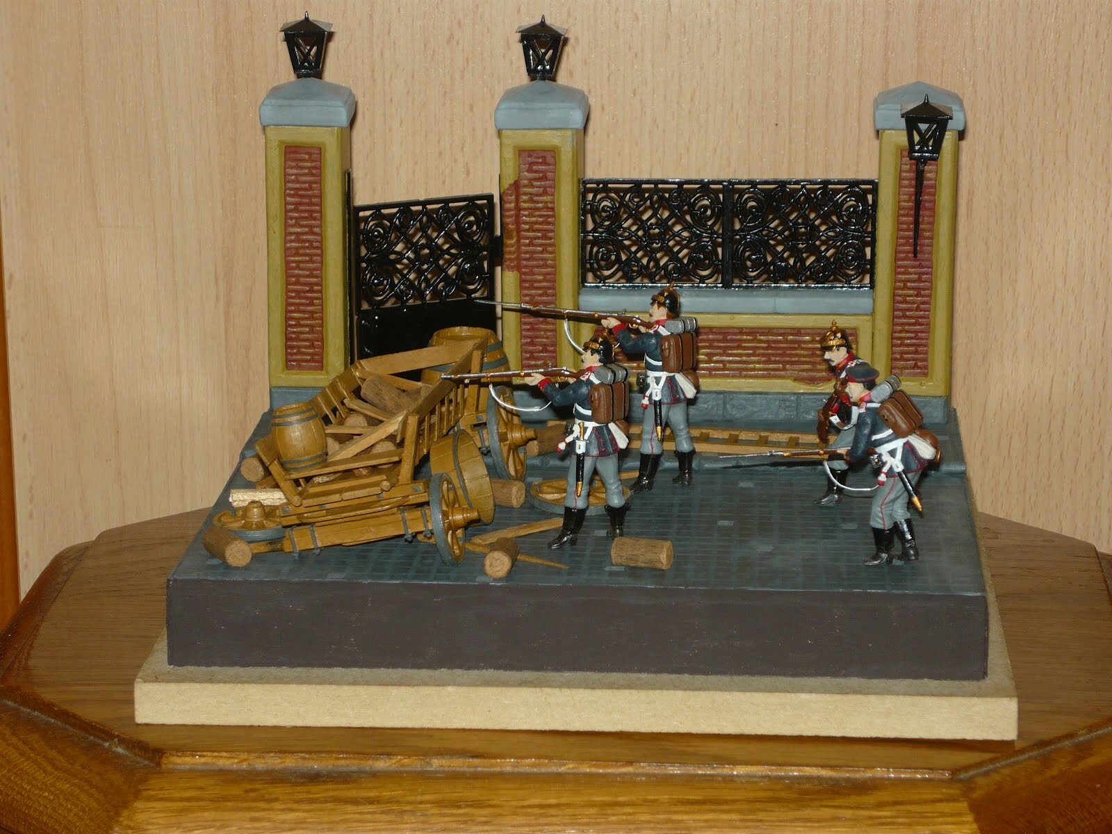 prussian diorama