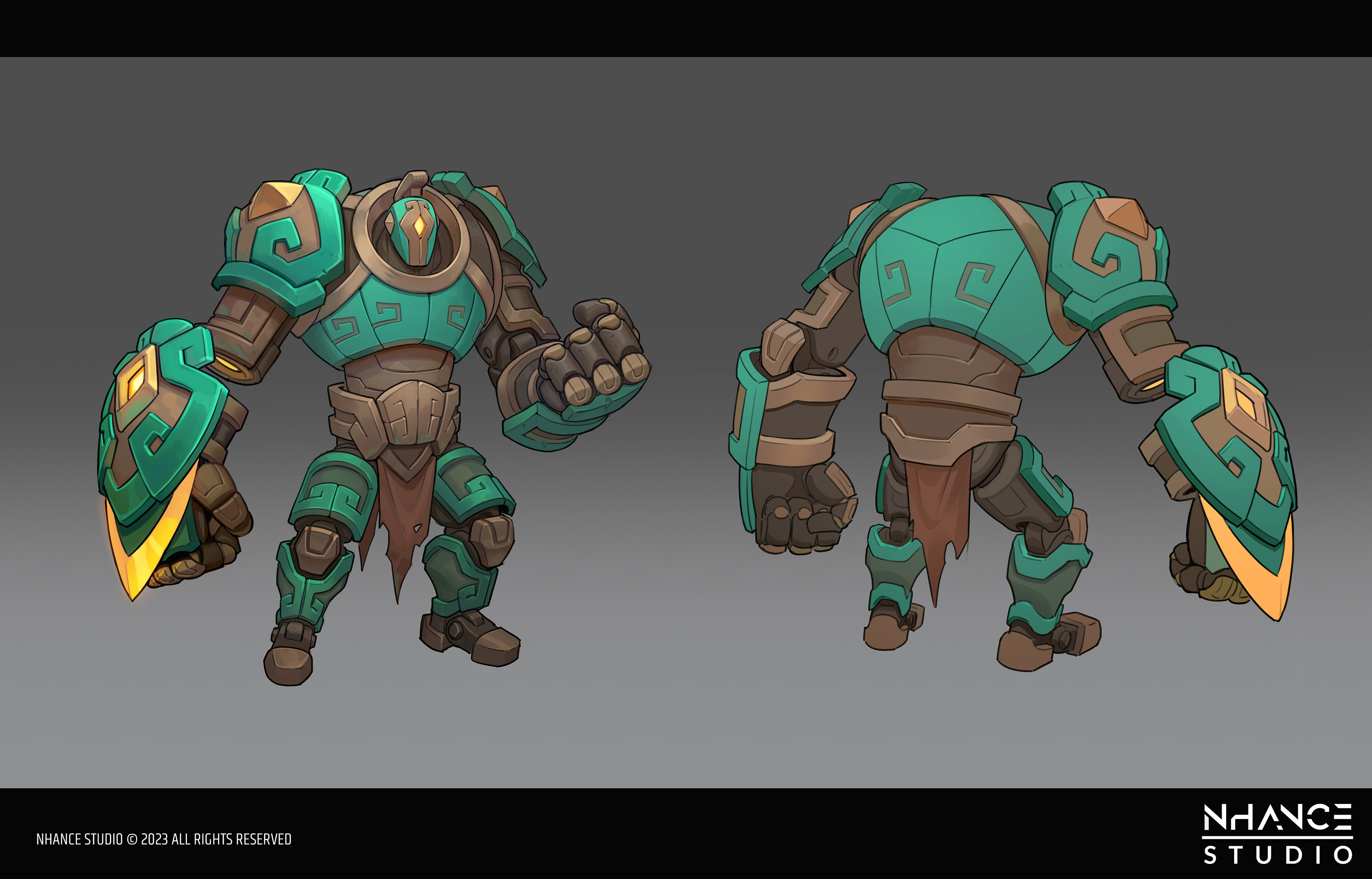 N-hance Studio - Aztec golem