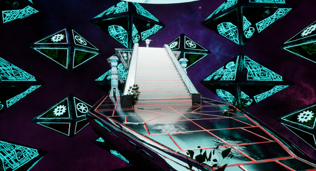 Heber Soto - Alien Temple Environment