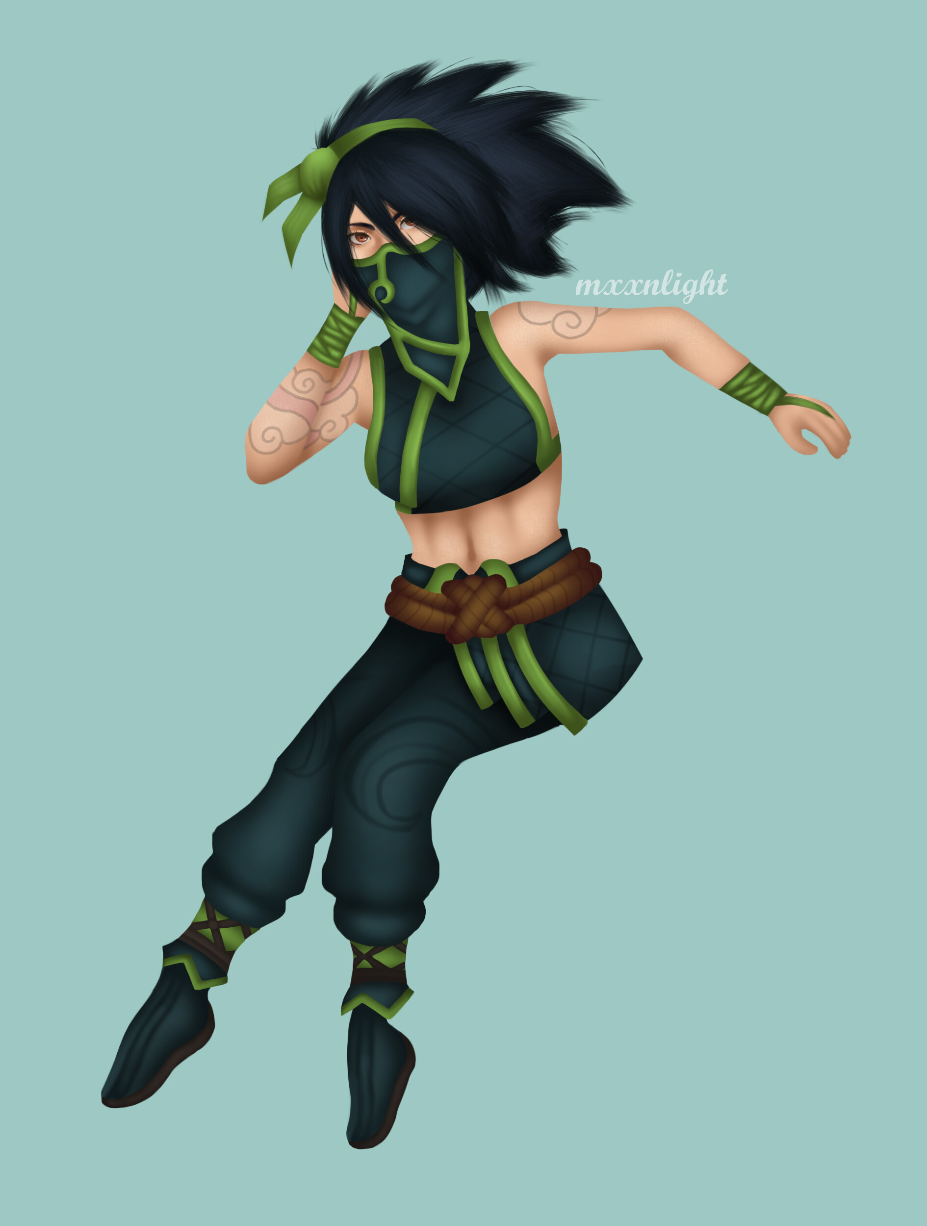 ArtStation - Akali Fanart