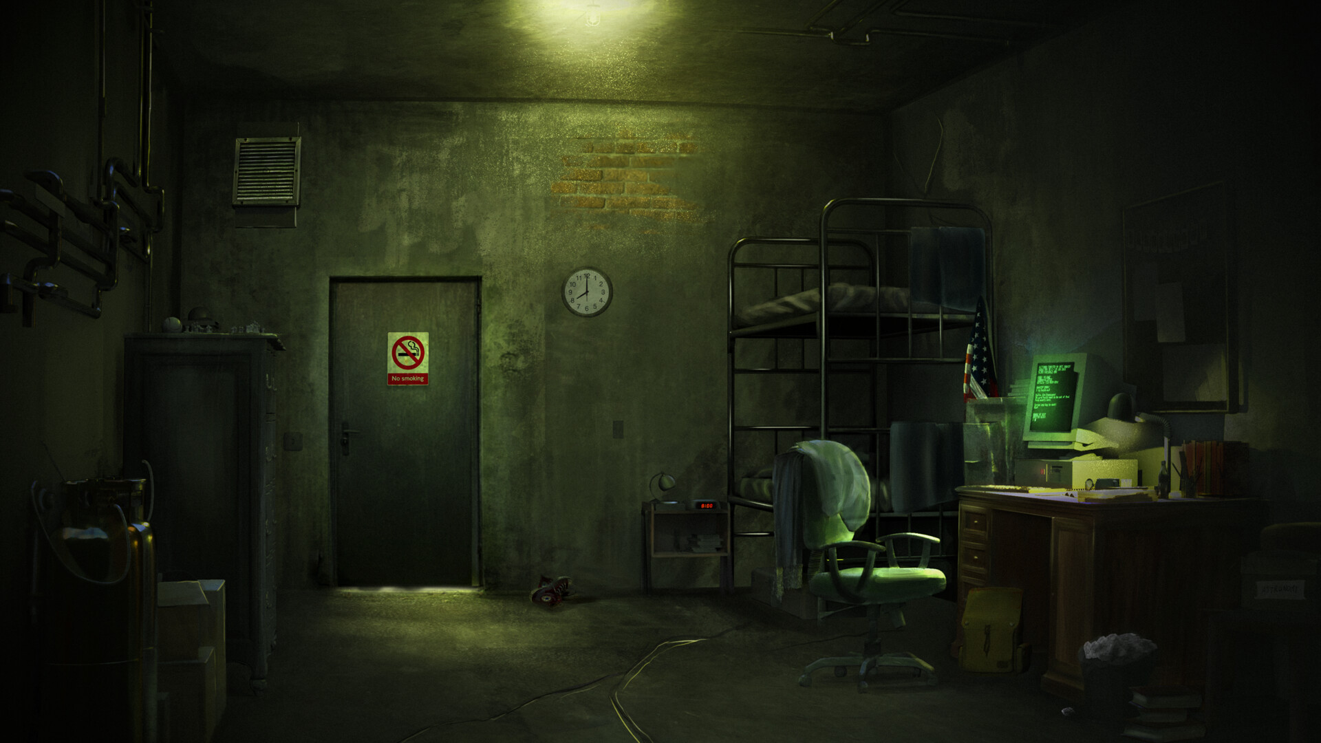 SIlvia Lamacchia - Post-apocalyptic bunker // Dormitory
