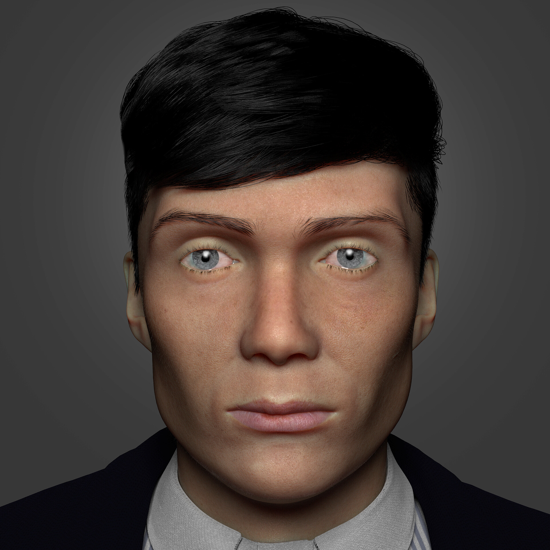 ArtStation - Thomas Shelby, fan art.