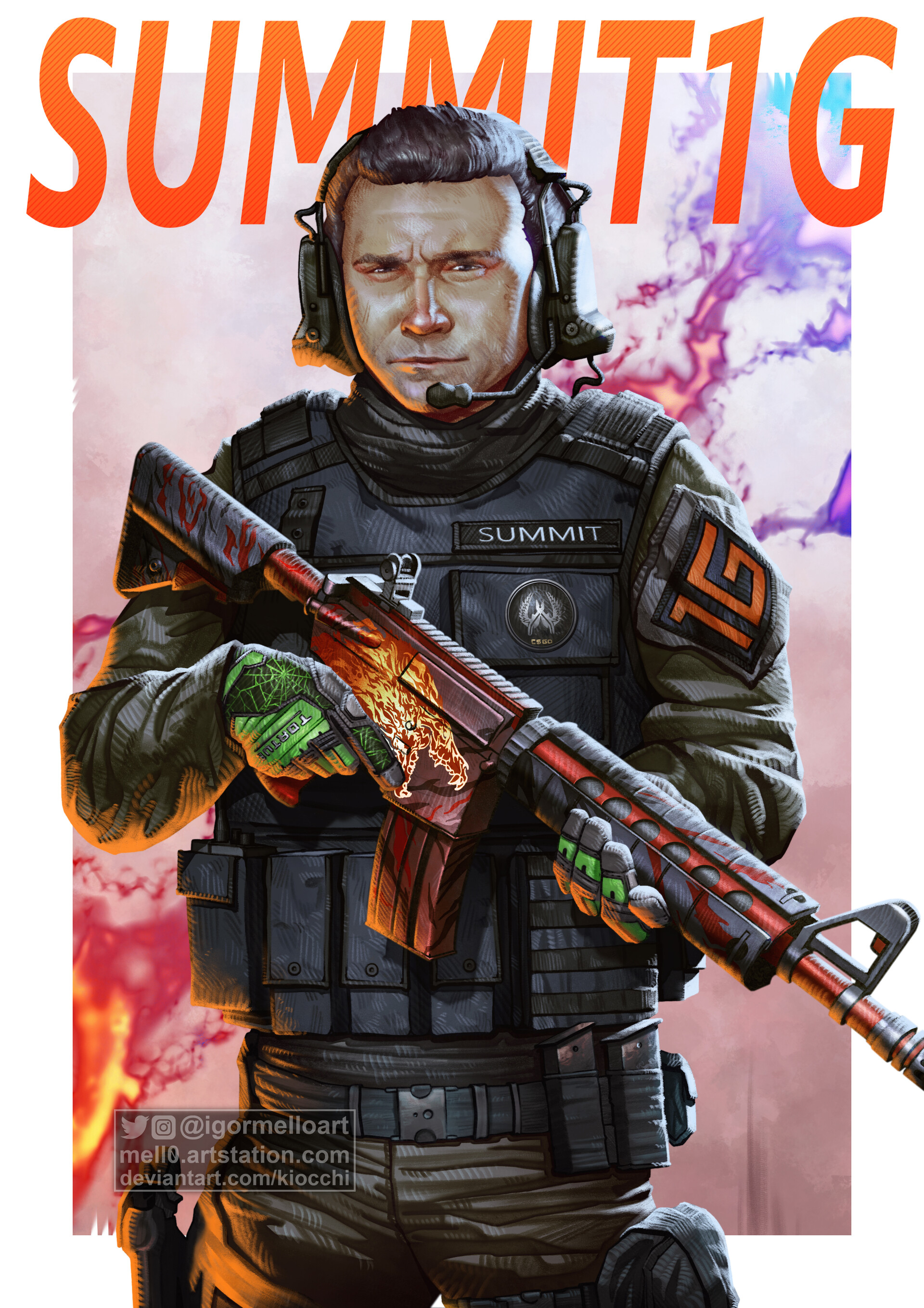 Igor Mello - Summit1g Fanart