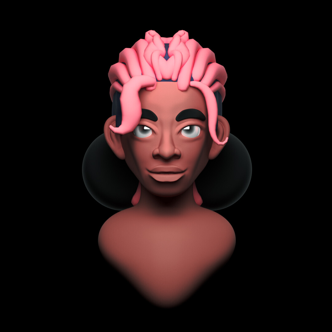 ArtStation - Maya - Stylized Bust