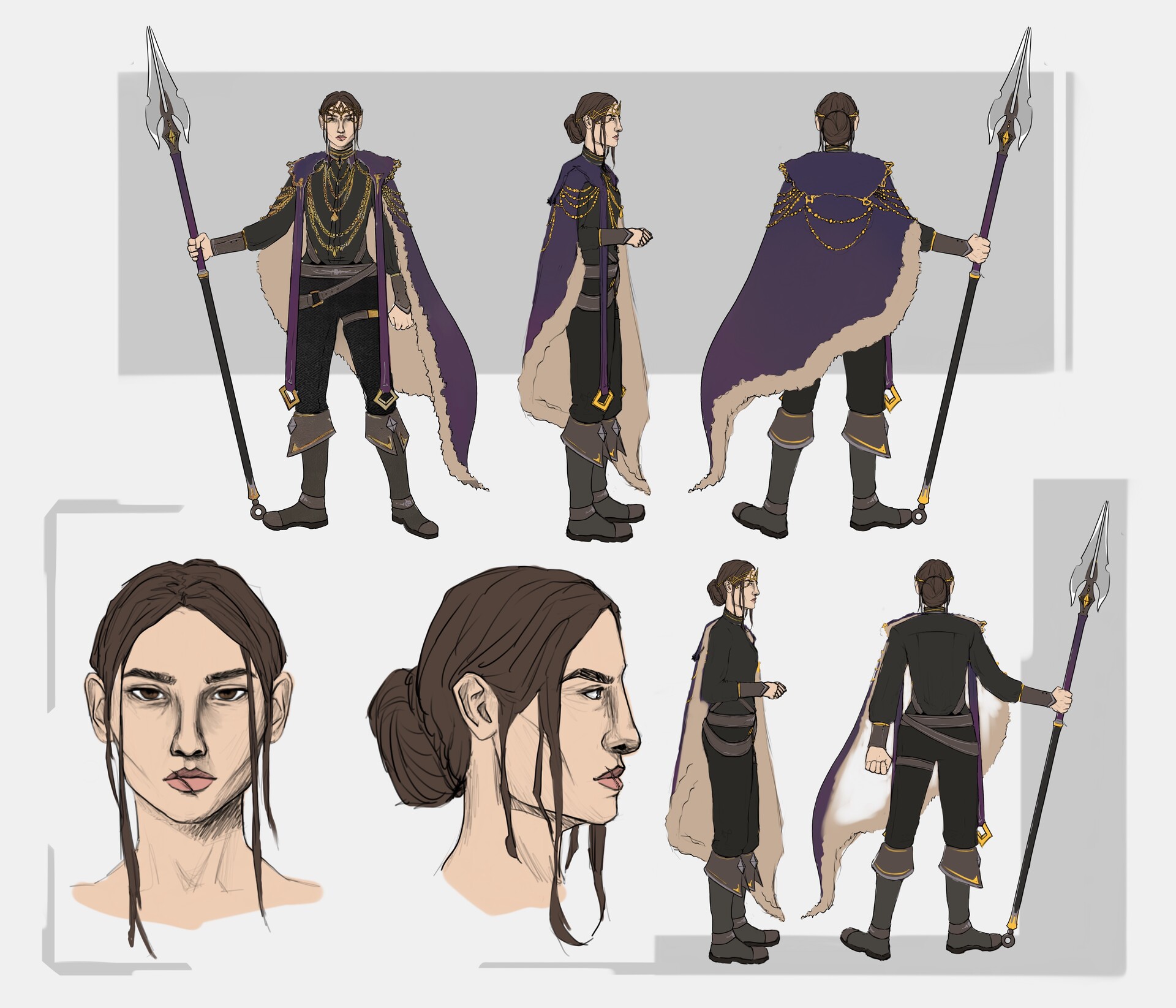 ArtStation - Warrior Character