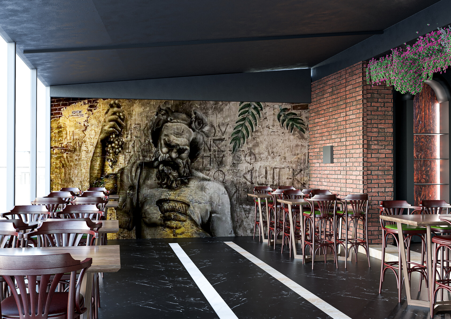 ArtStation - cafe interior design