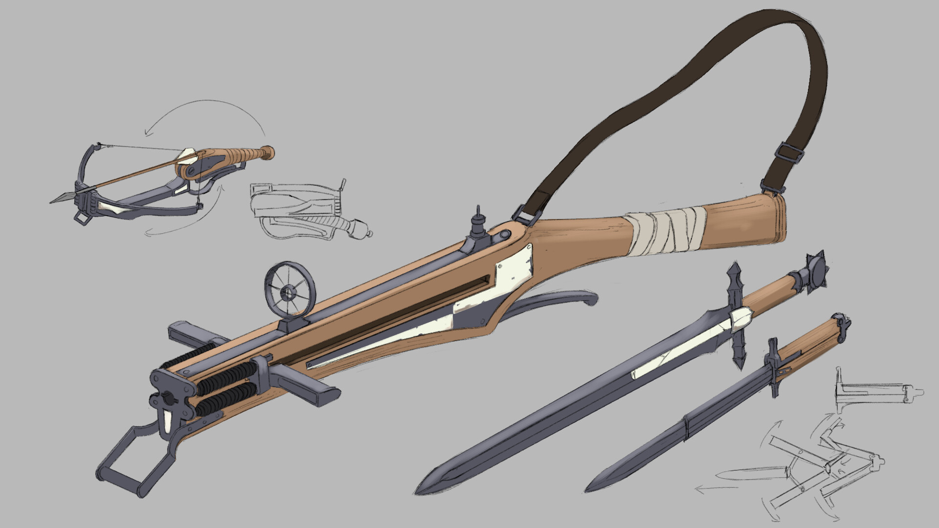 ArtStation - Dragon Riders Arsenal Concepts