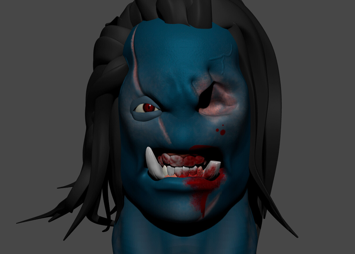 ArtStation - Blue Orc