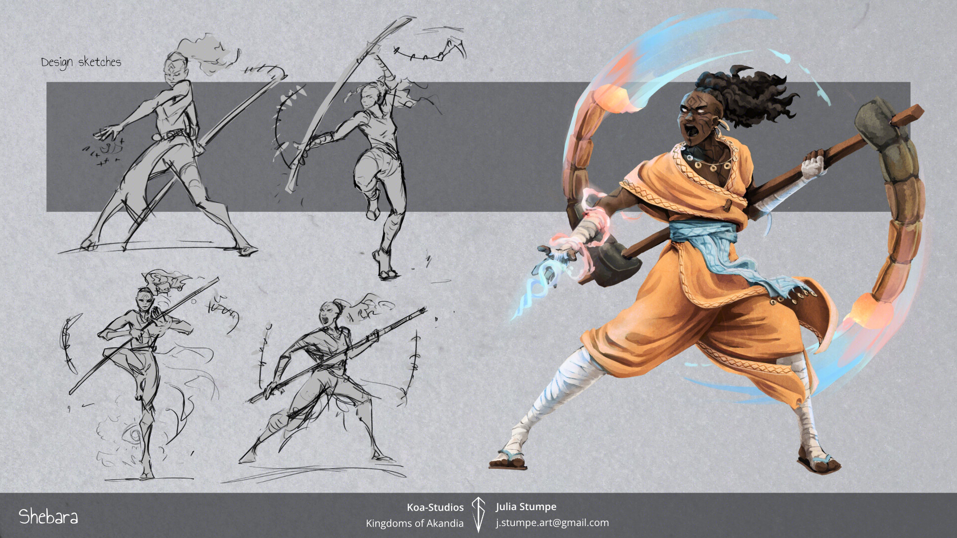 Julia Stumpe - Seven Realms Characters