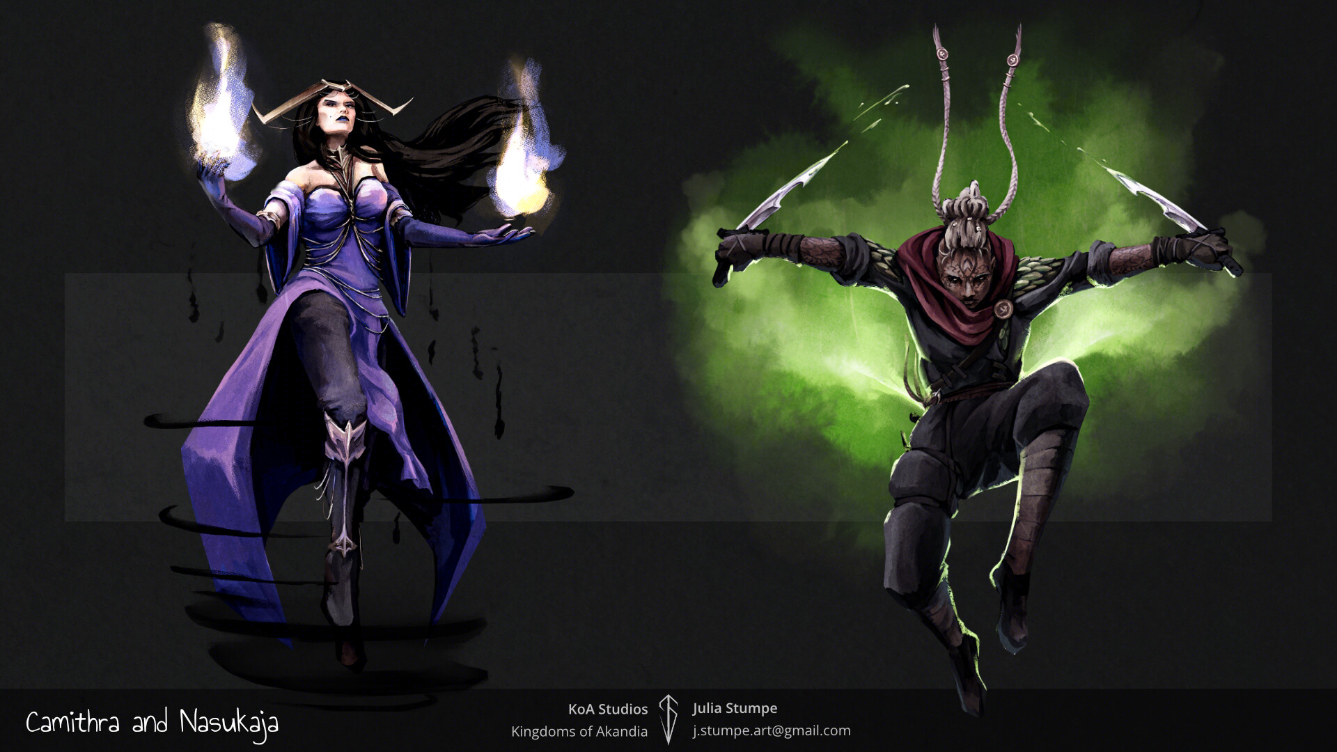 Julia Stumpe - Seven Realms Characters