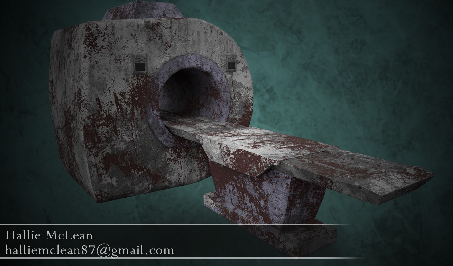 ArtStation - Horror MRI Machine - Breakdown