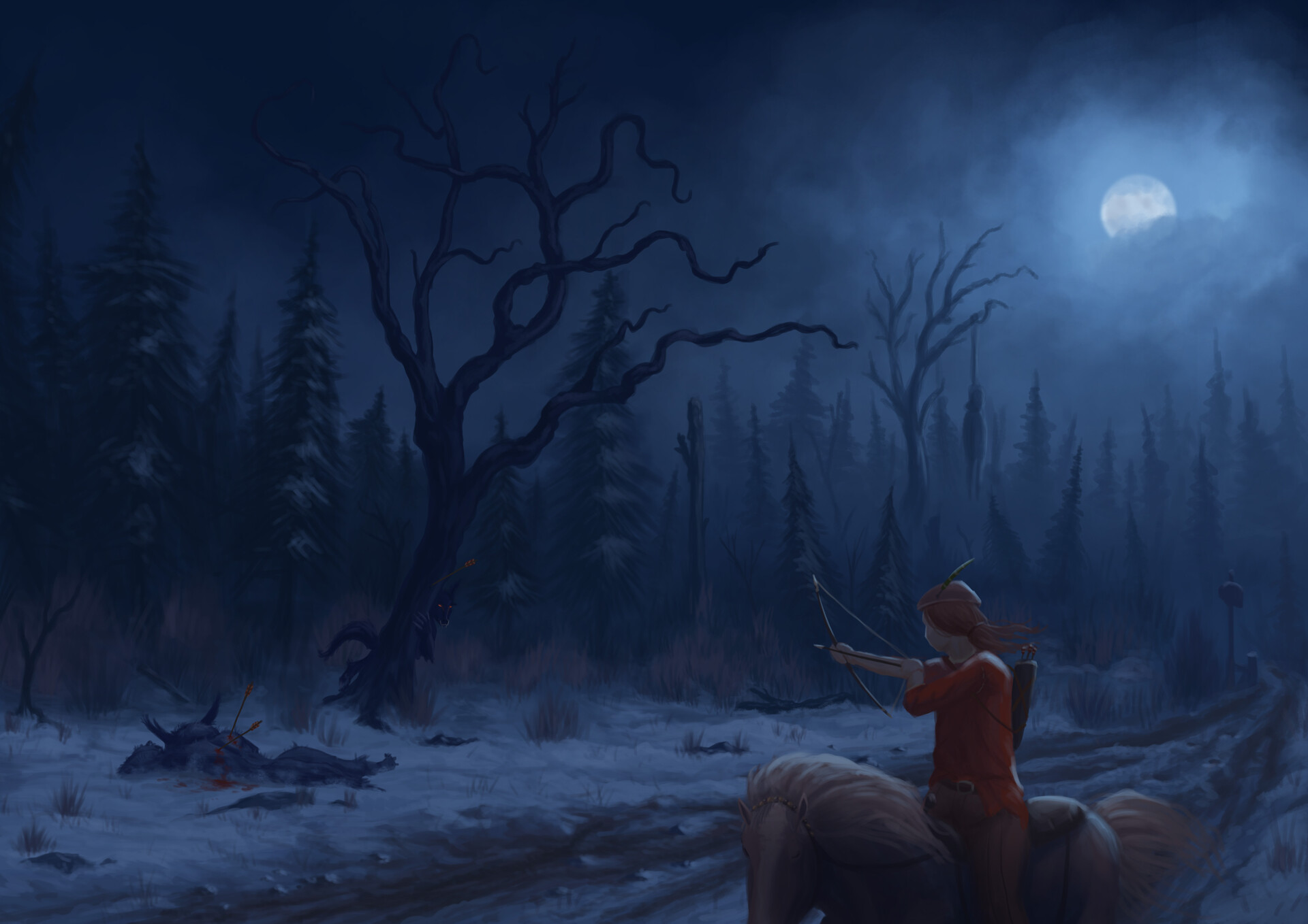 ArtStation - Monster Hunting