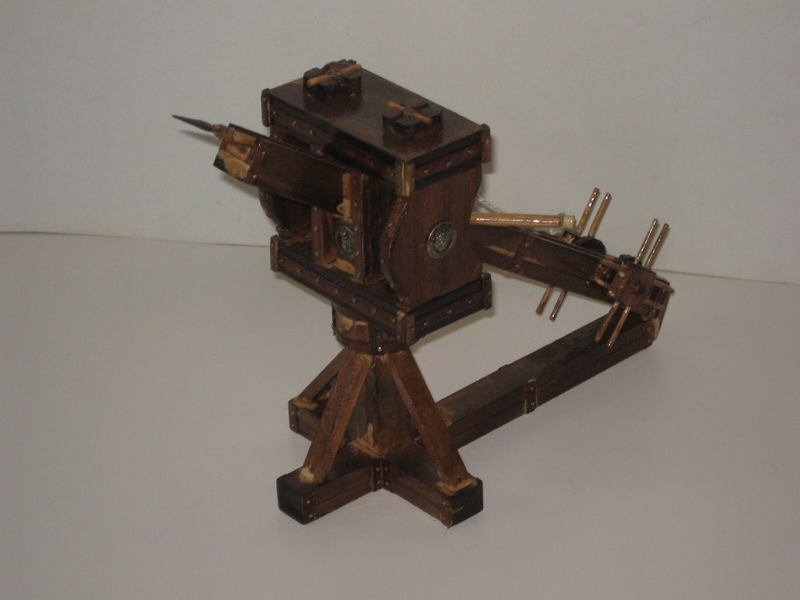 ArtStation - Roman Ballista Catapult - 1/32 Scale Scratch Build
