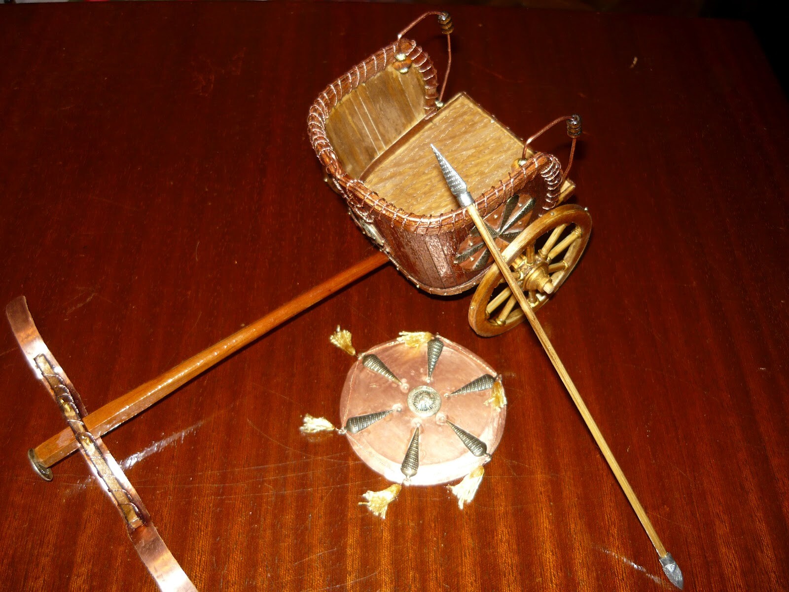 ArtStation - Ancient Greek Chariot - 1/24 Scale Model Scratch Build