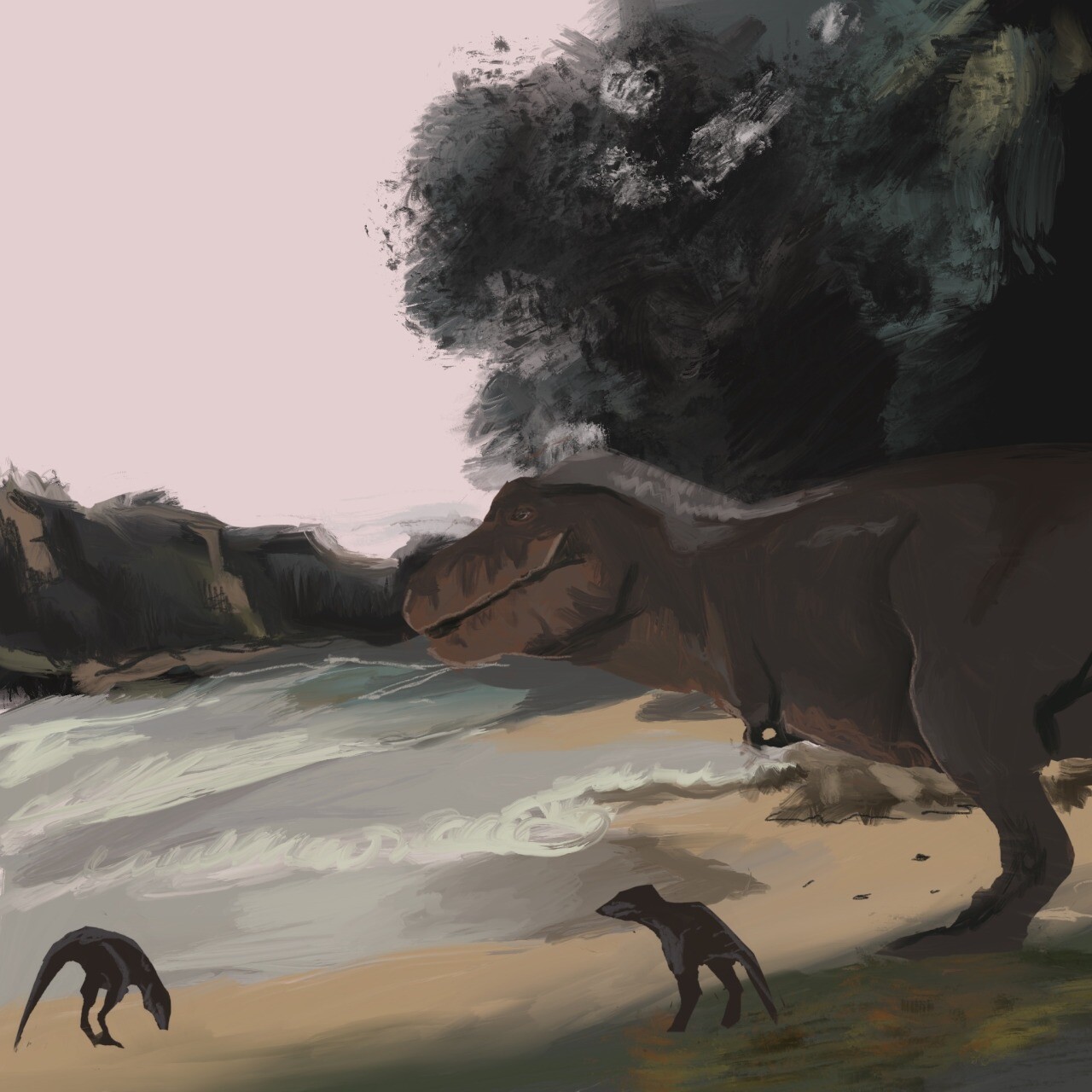 ArtStation - Prehistoric Planet studdies: Coasts