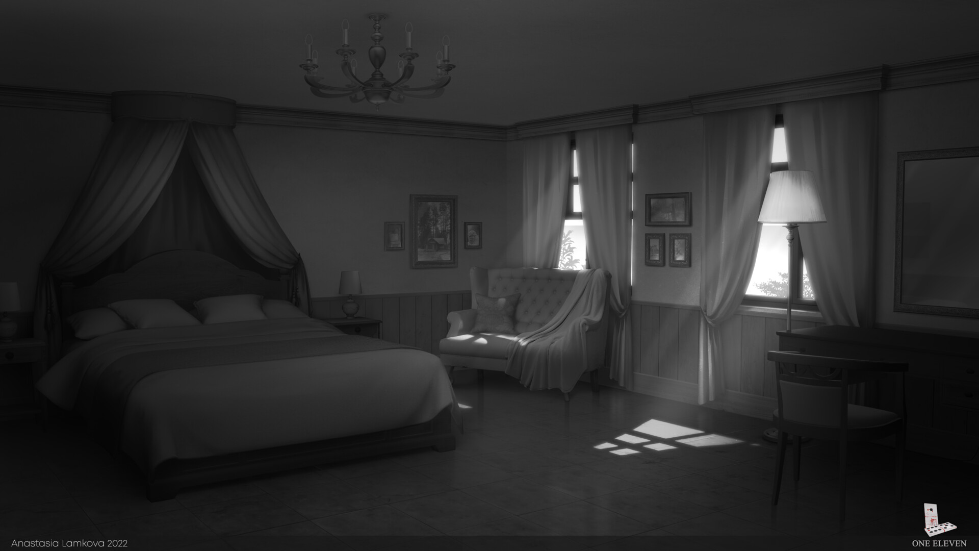 ArtStation - One Eleven - Backgrounds