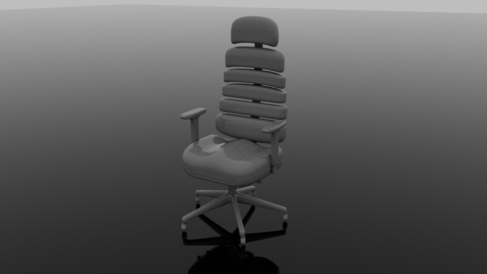 ArtStation - Computer Chair 3D Model
