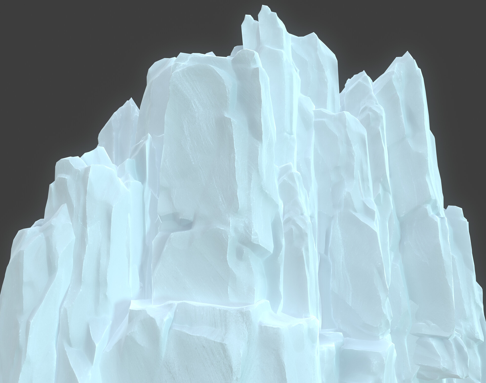 3D Models by 3D Landscape - Low poly Modular Iceberg 230428