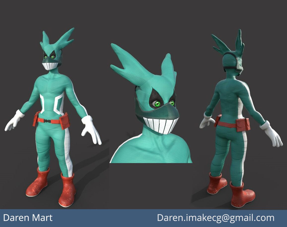 ArtStation - My First Character Attempt