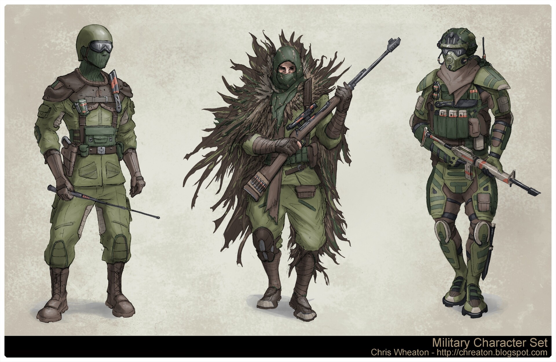 ArtStation - Military design