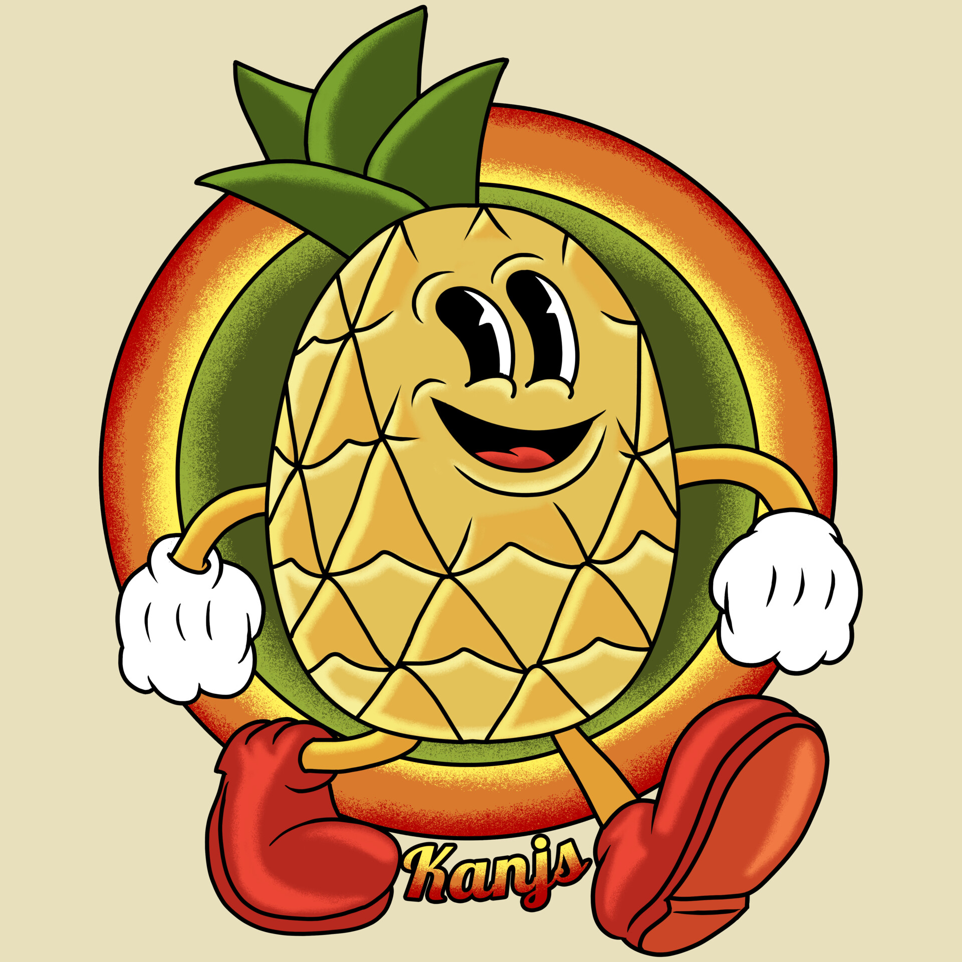 ArtStation - Pineapple Dude Is Cool