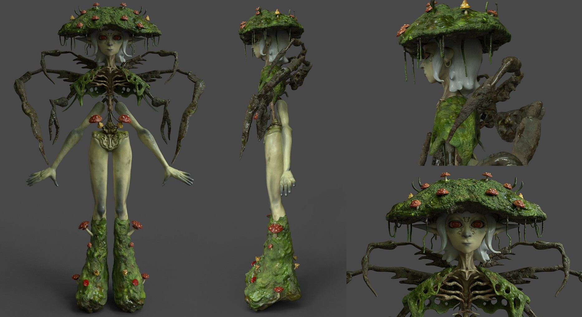 ArtStation - Moss (OC) Texture Exploration