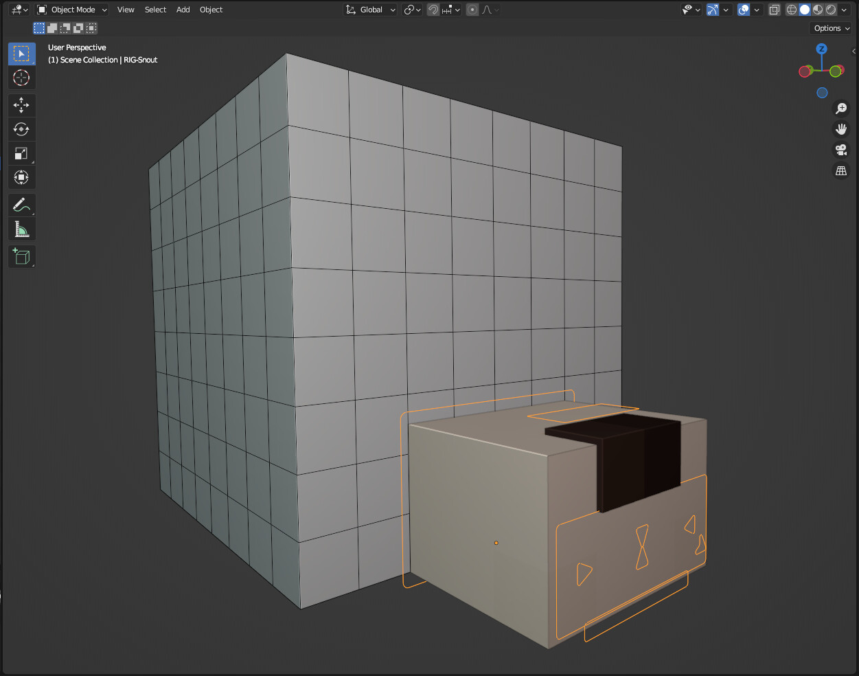 ArtStation - Snout Rig (Mouth Type) v1