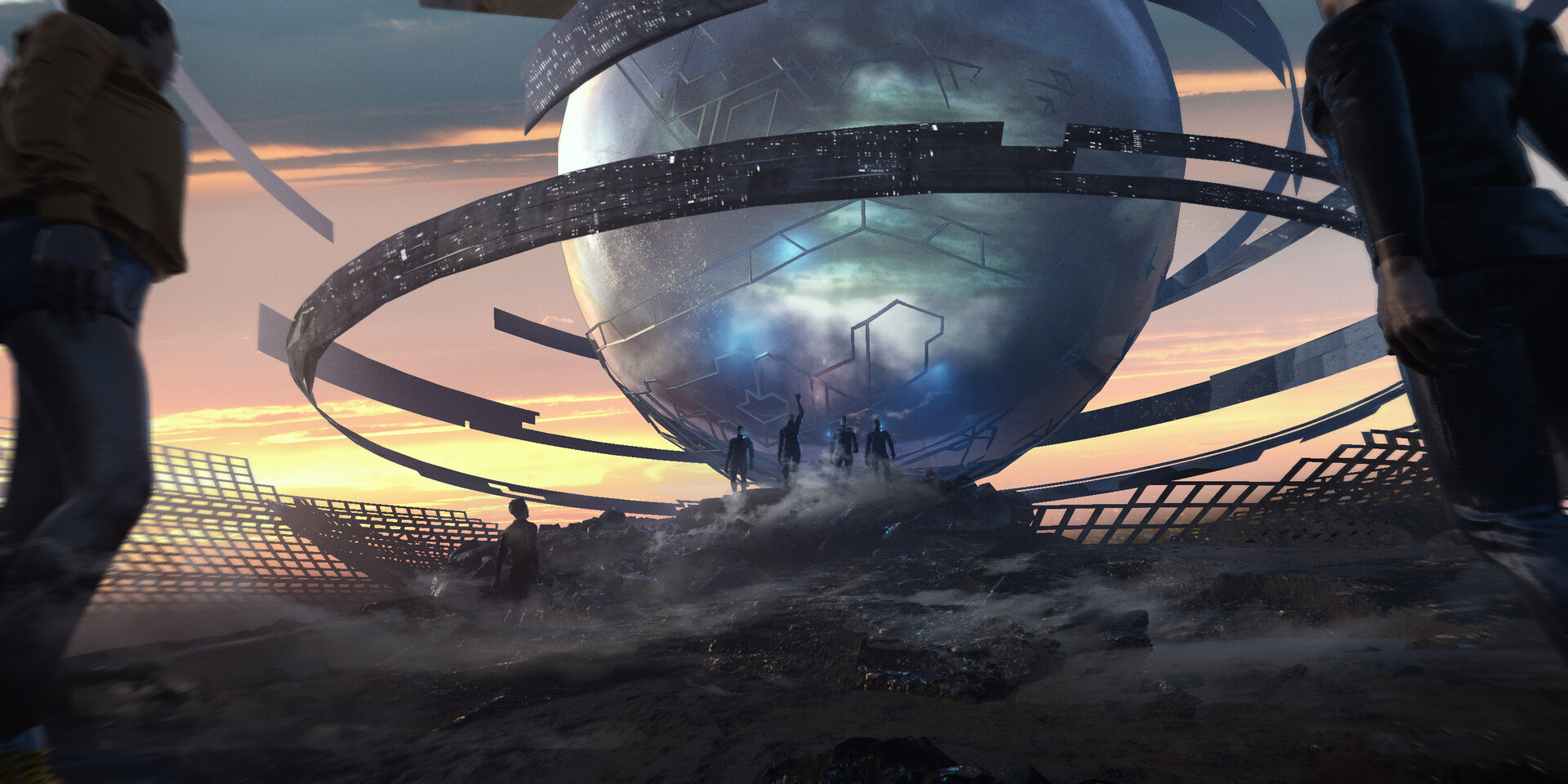 ArtStation - Sphere arrival