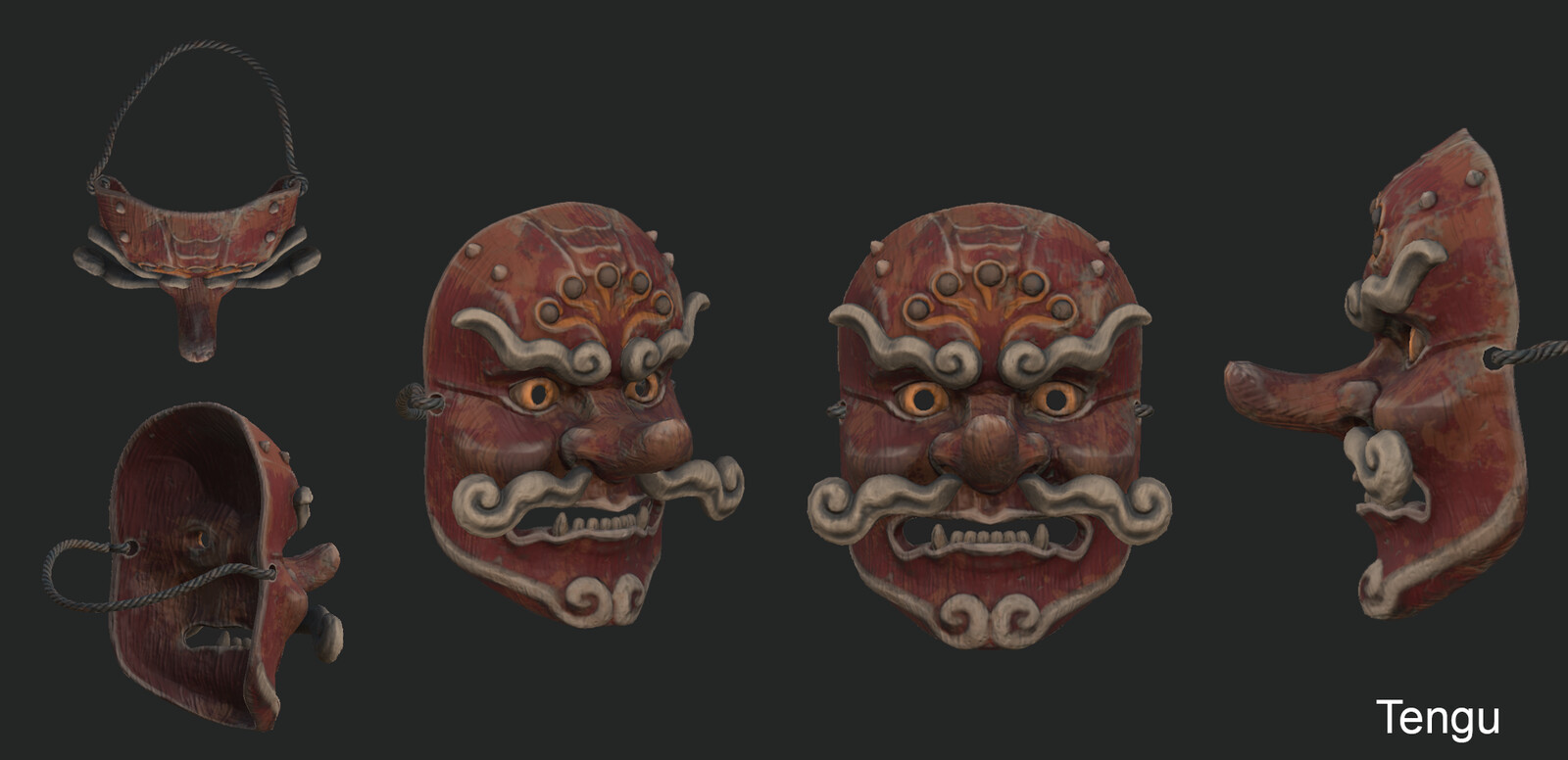 Mark Pigason - Japanese Traditional Masks