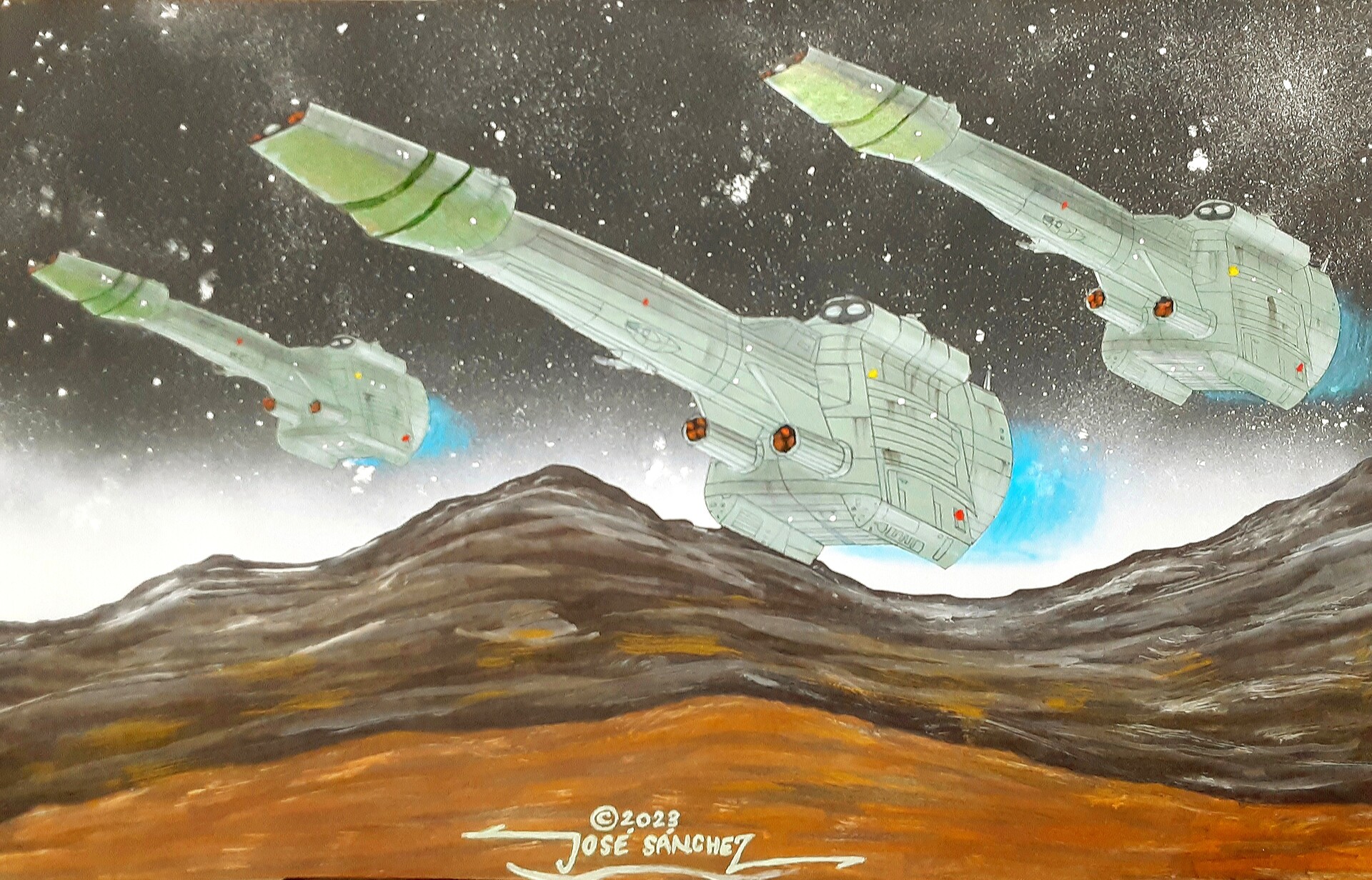 ArtStation - Starship Armada