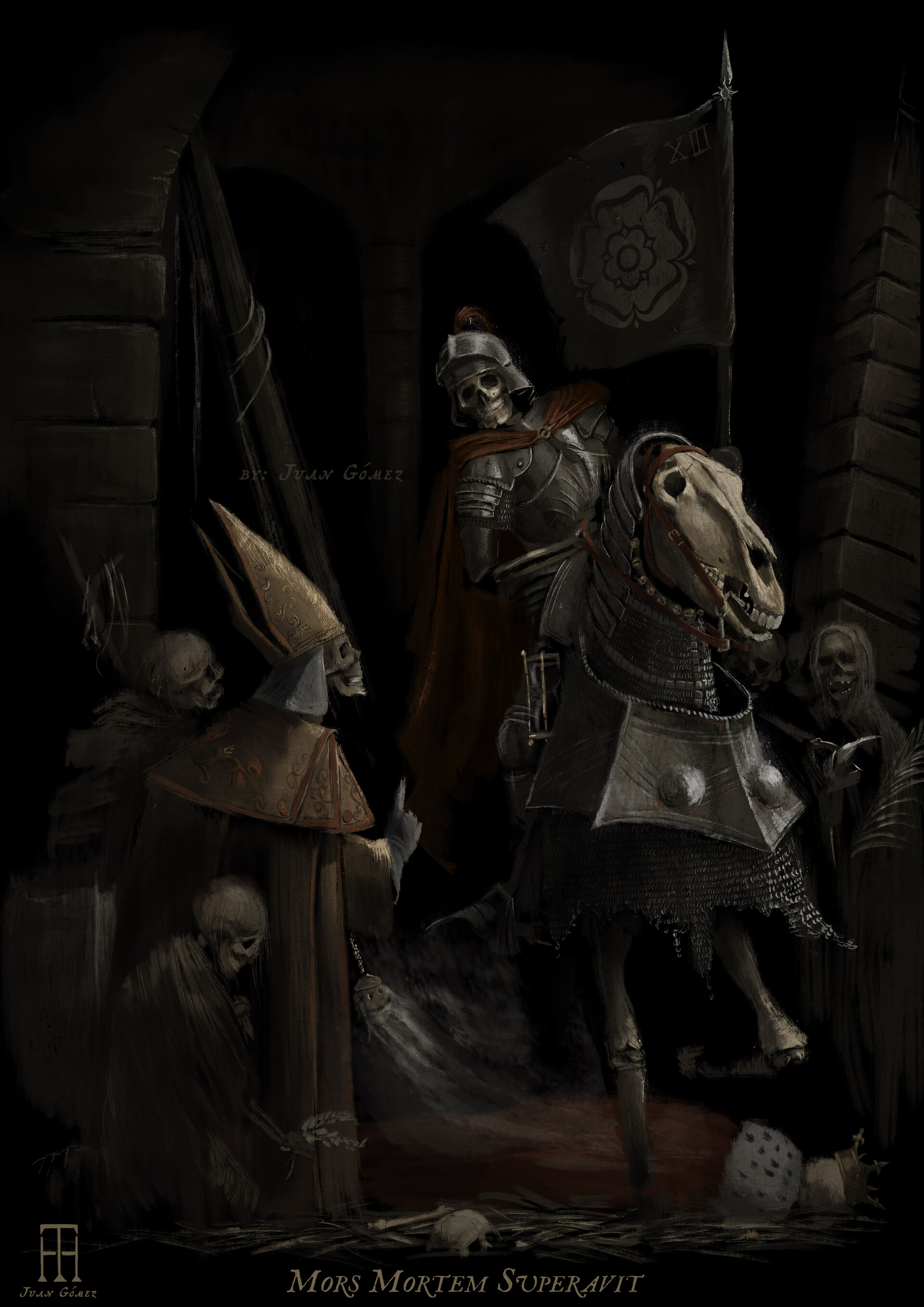 ArtStation - "Mors Mortem Superavit"