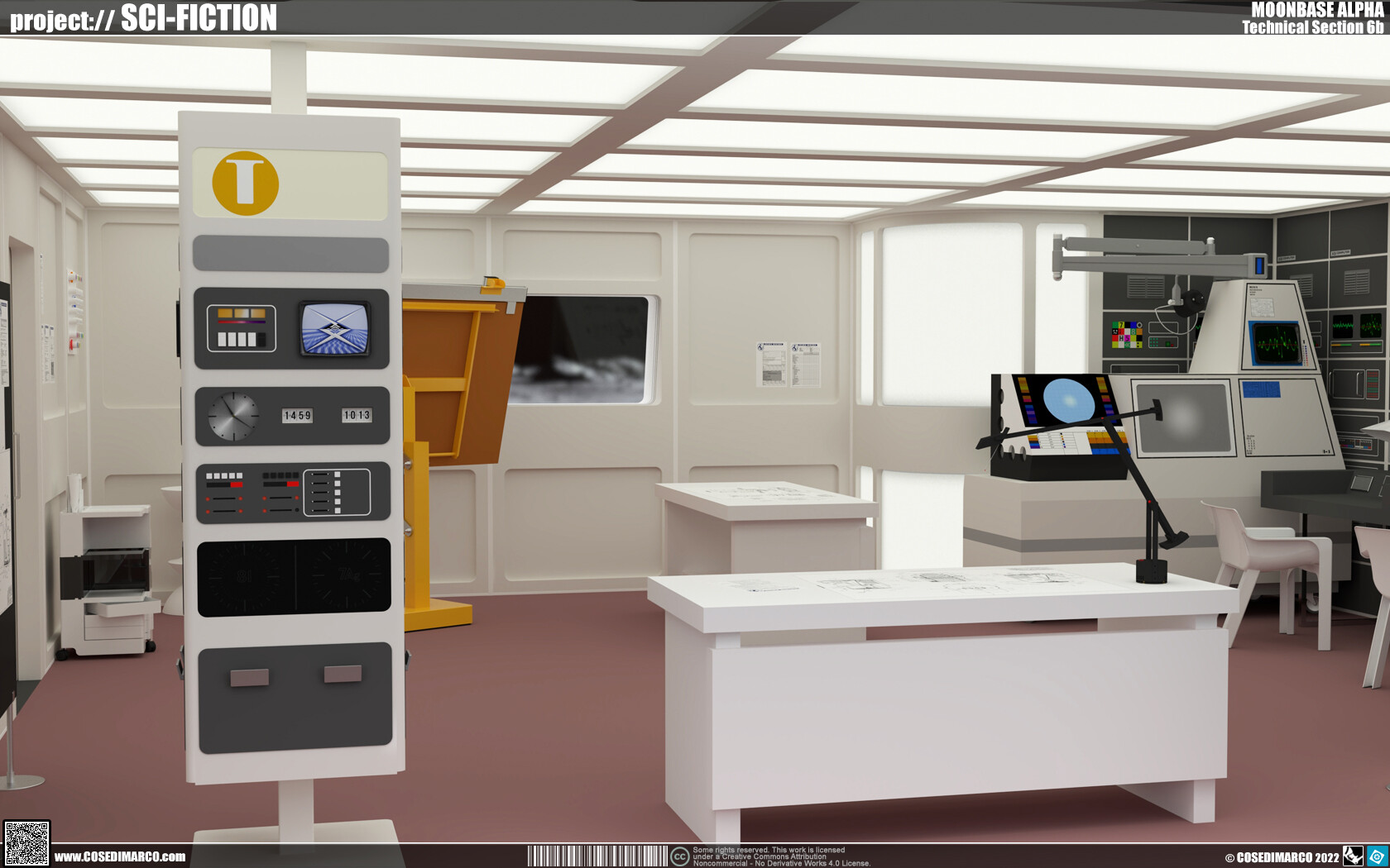 COSEDIMARCO - Space 1999 Moonbase Alpha