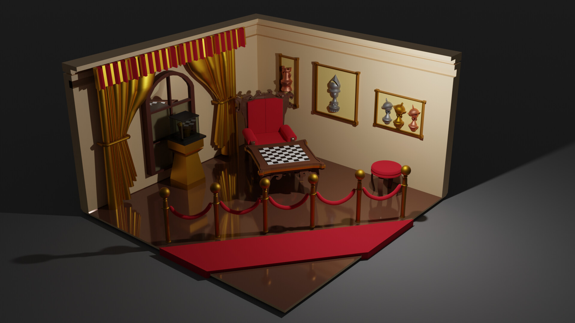 ArtStation - Chess Museum