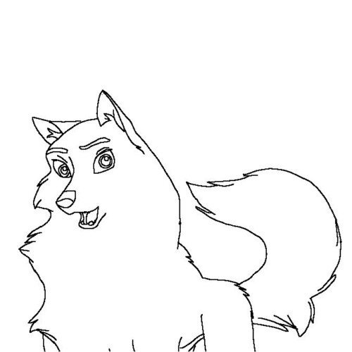 balto sled dog coloring pages