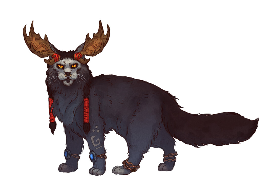 ArtStation - WoW cats