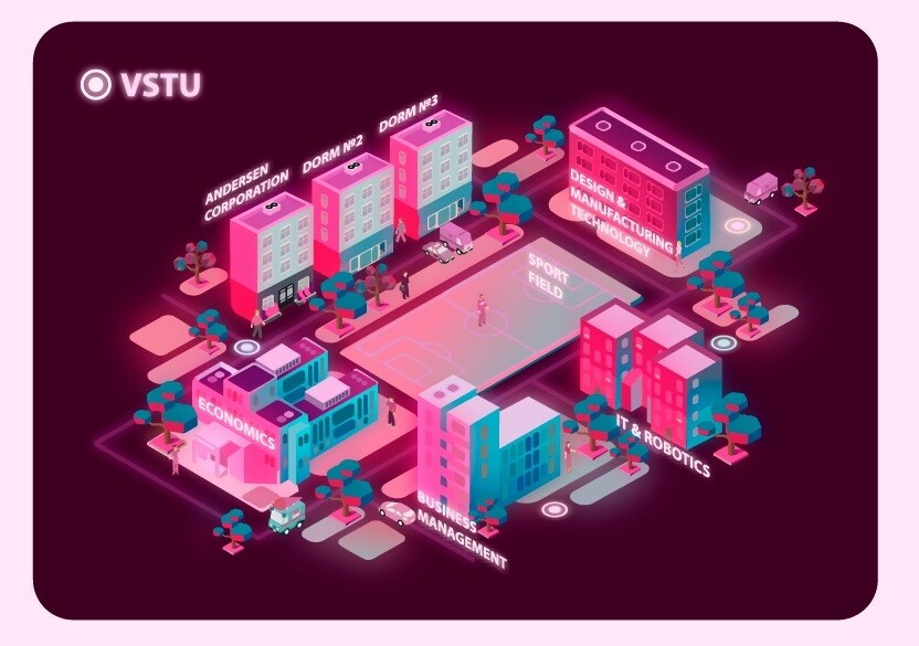 ArtStation - campus map design