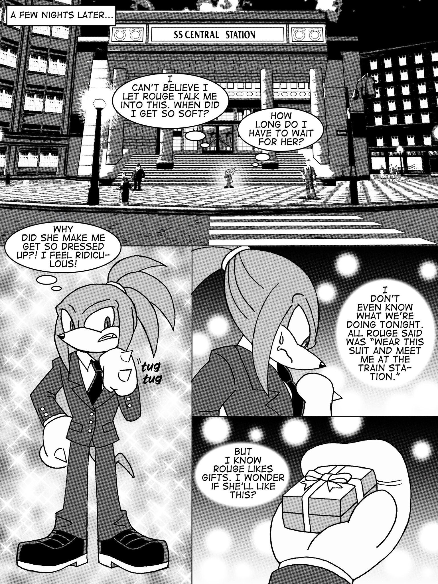 knuxouge comic