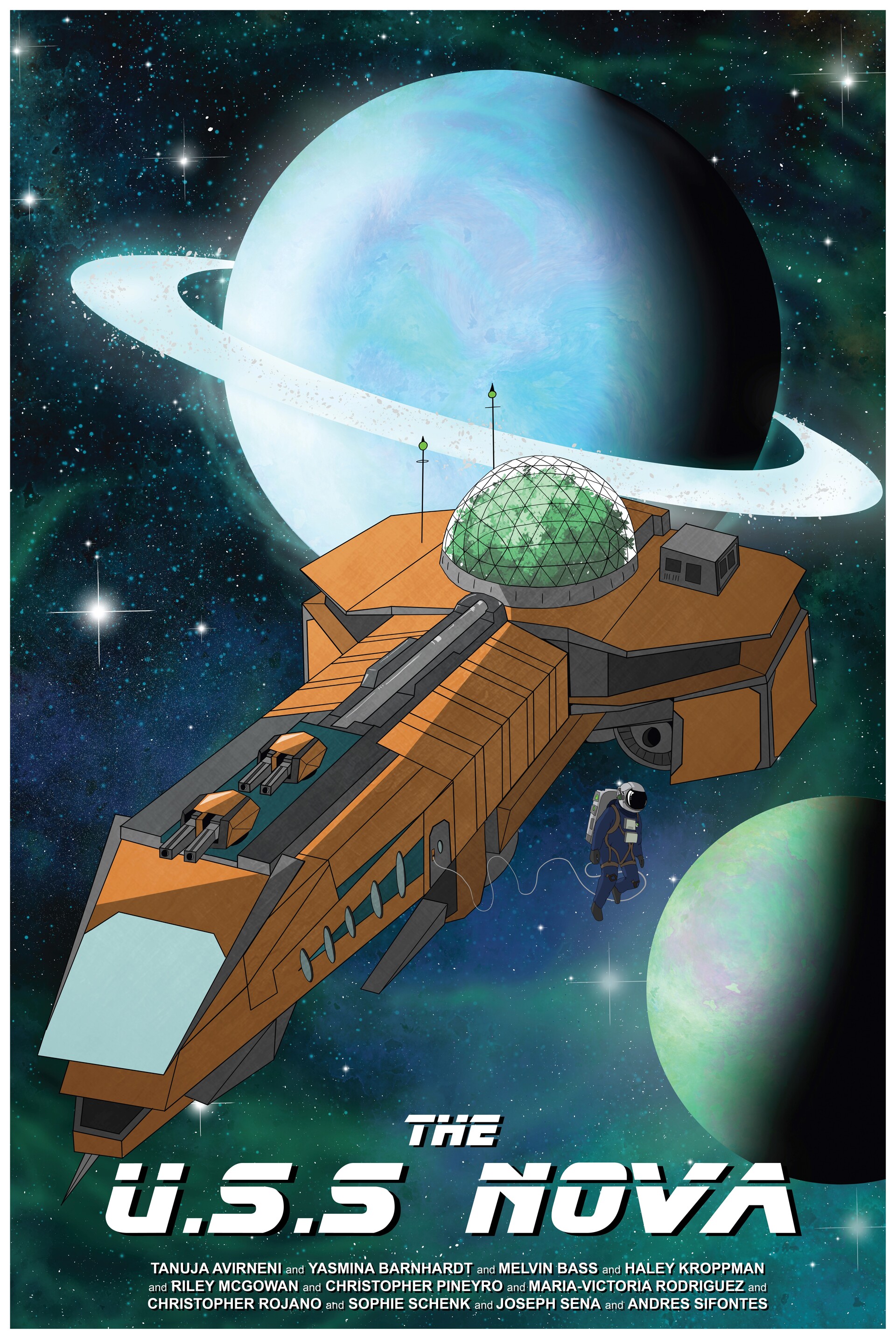 Melvin Bass - USS NOVA