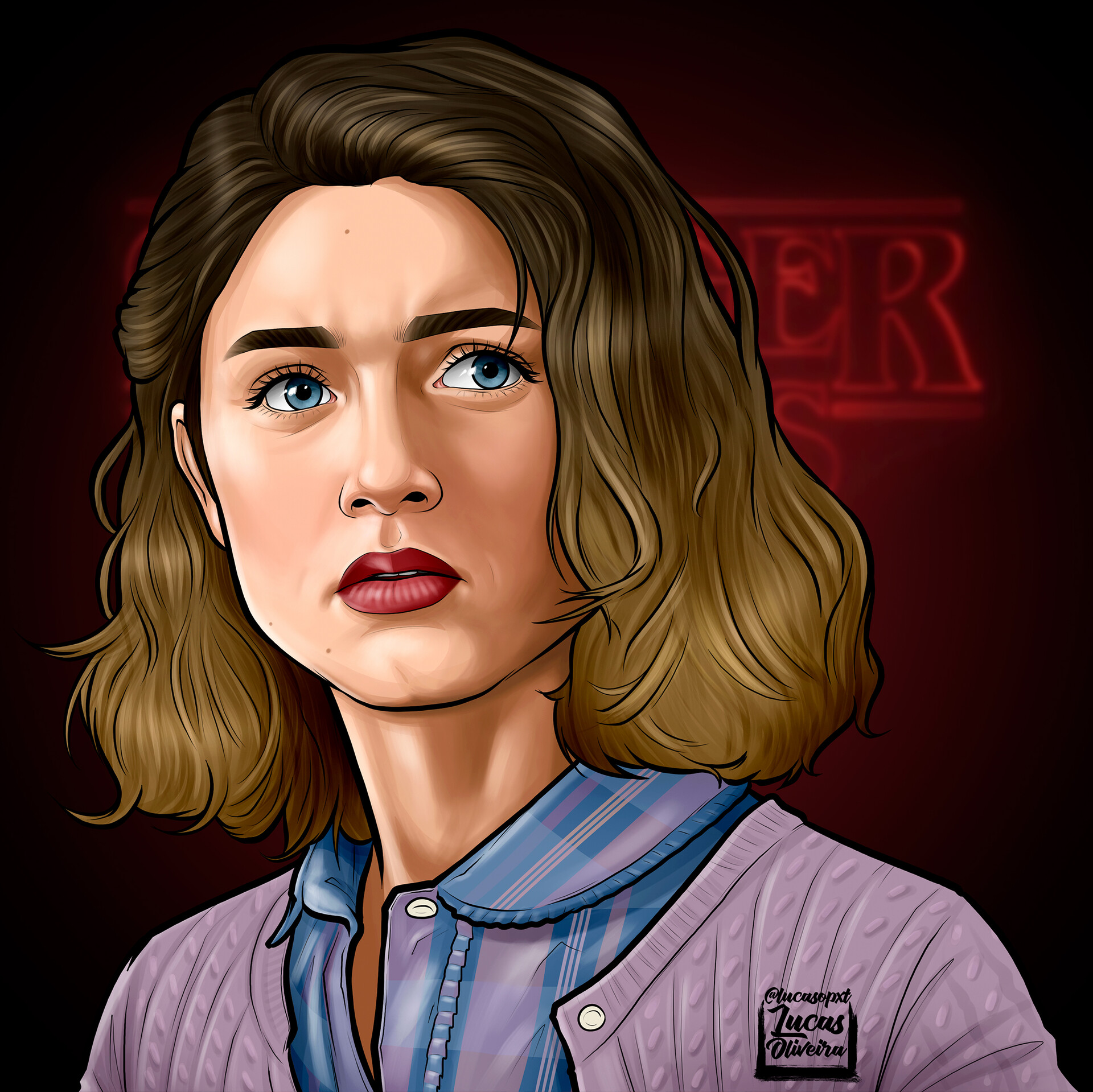 ArtStation - Stranger Things 6 - Nancy Wheeler