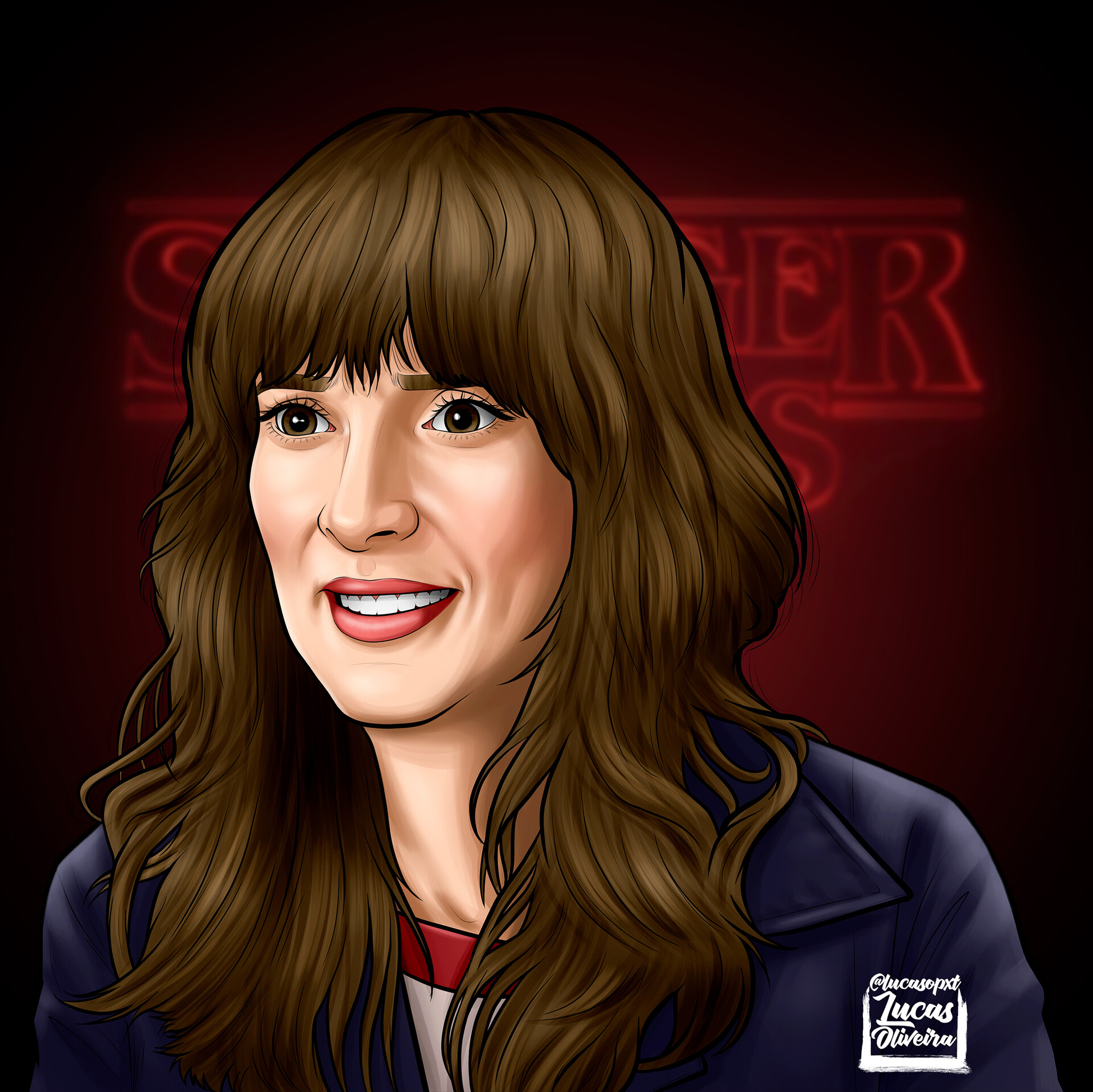 how to draw joyce byers