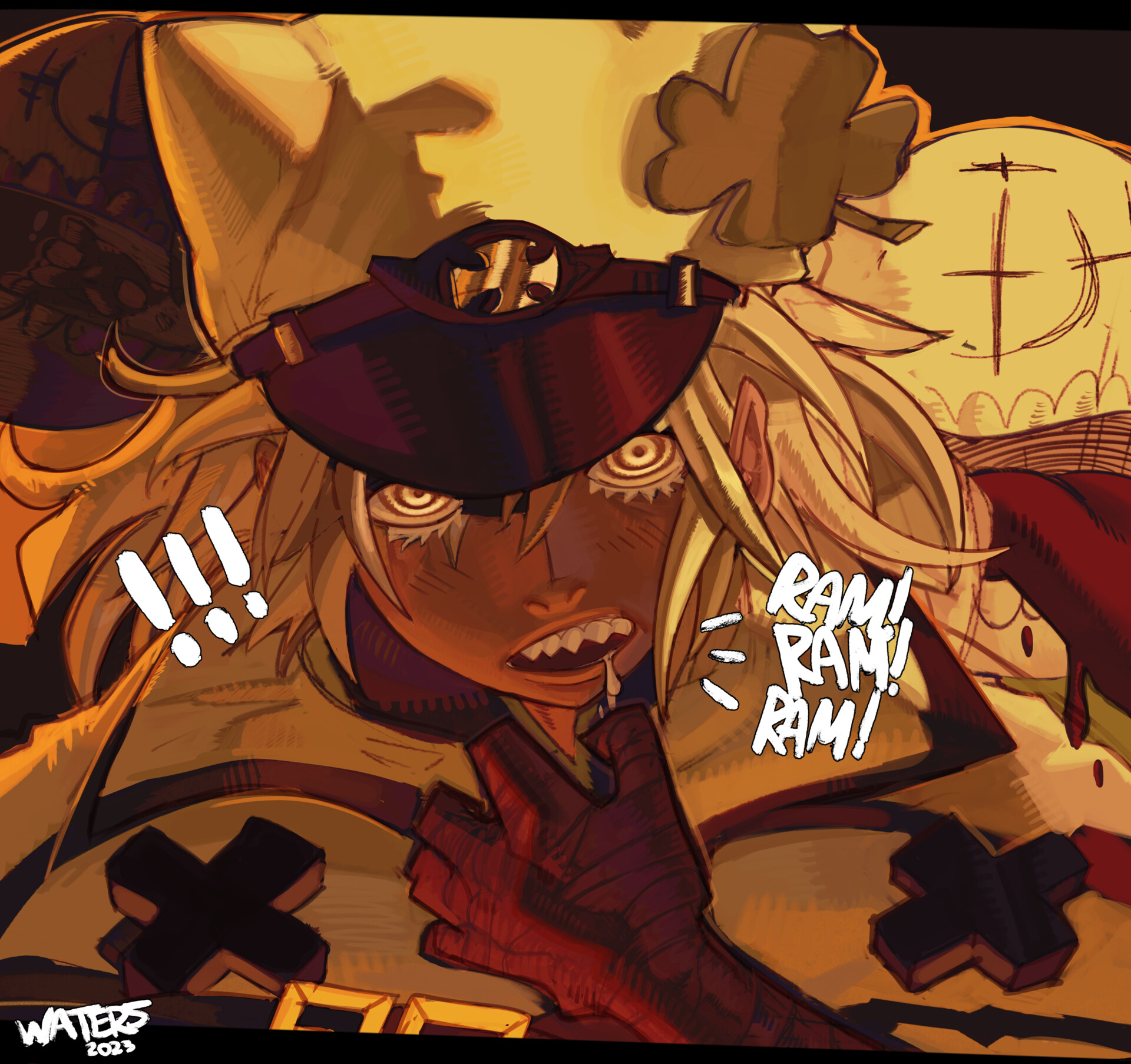 ArtStation - GUILTY GEAR STRIVE - RAMLETHAL VALENTINE