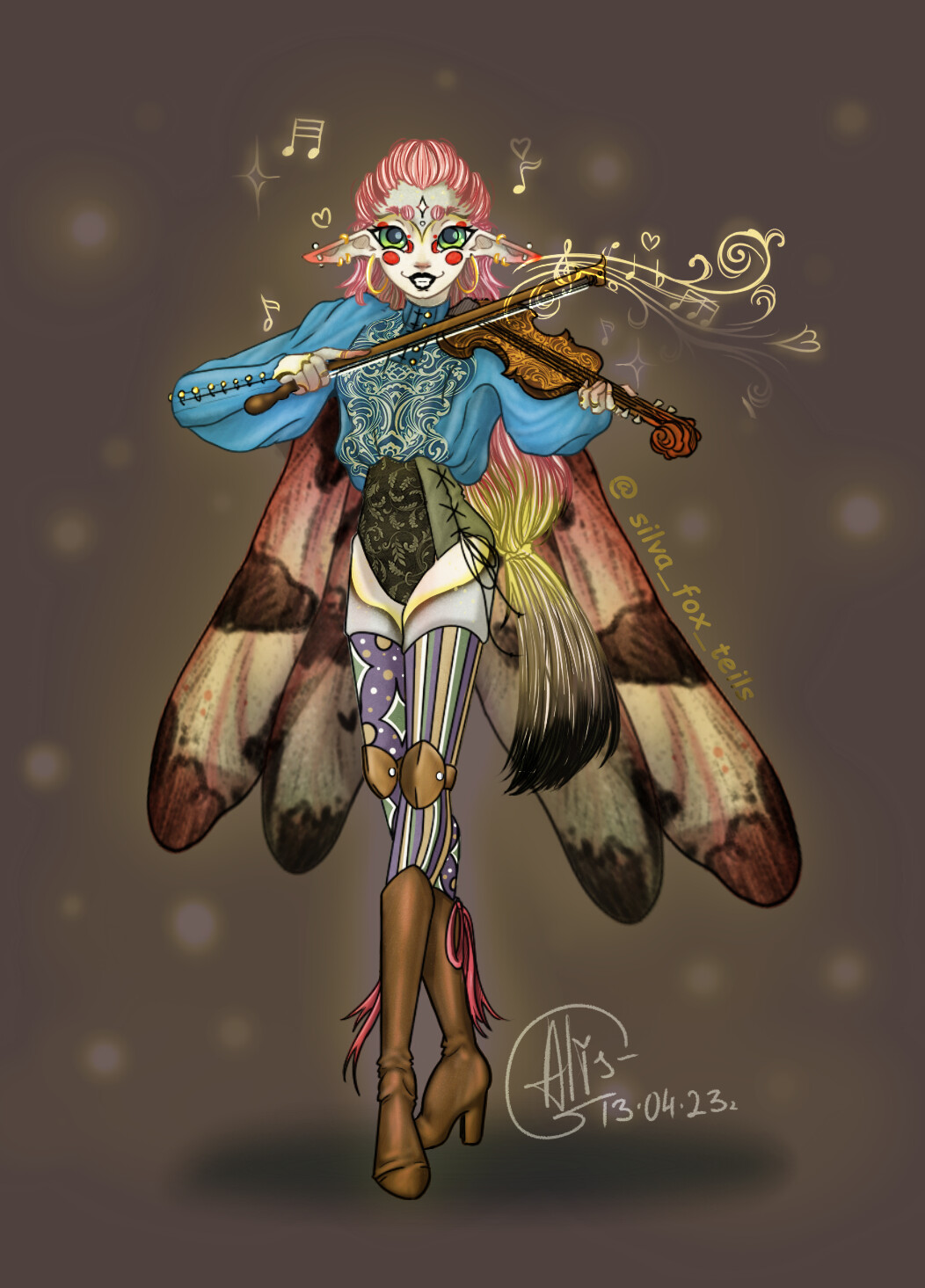 ArtStation - Little Fairy bard