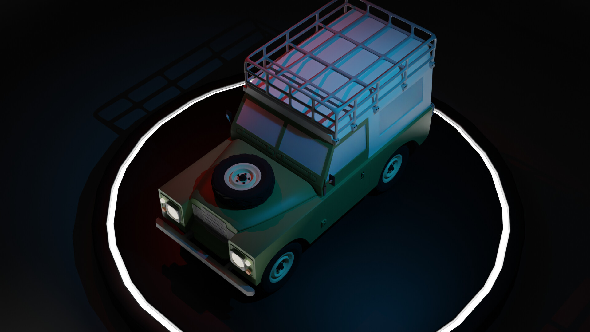 ArtStation - Land Rover Defender series III