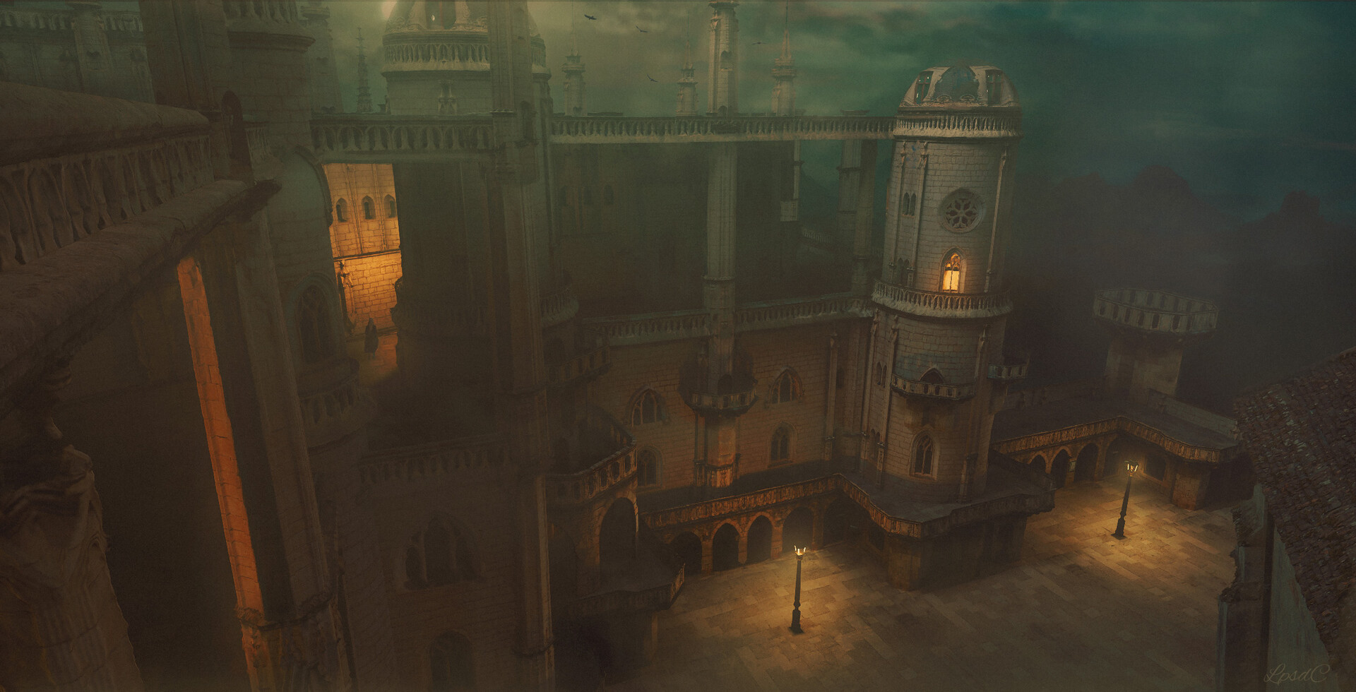 ArtStation - the white castle