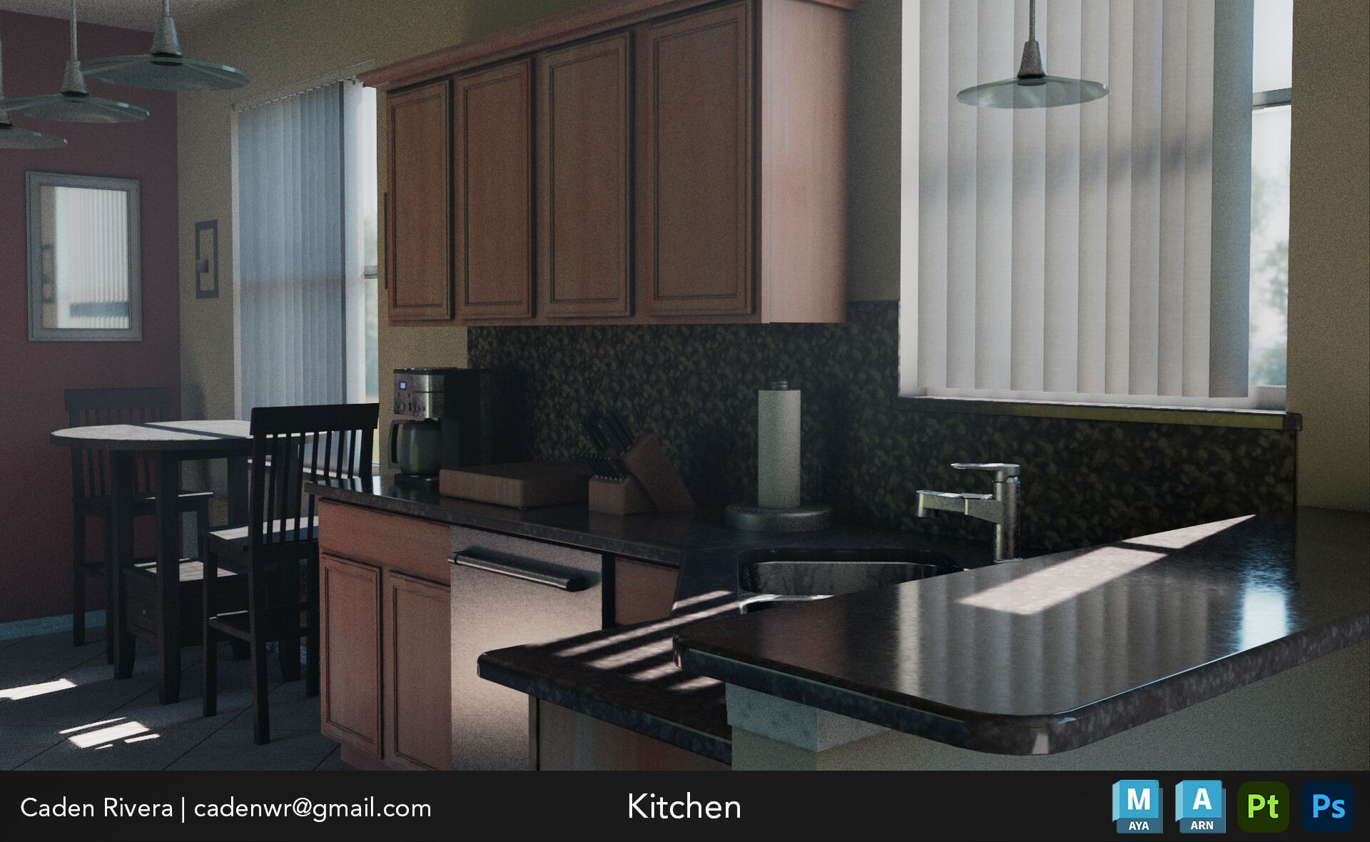 ArtStation - Kitchen Environment