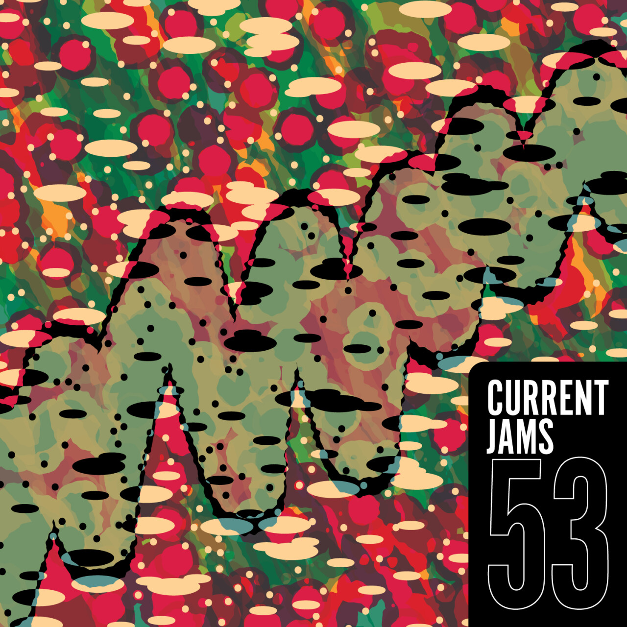 ArtStation - Current Jams #53 (playlist cover art & track listing)